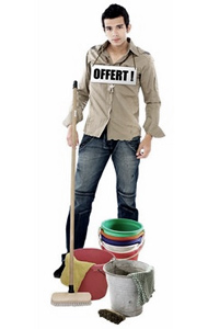 Le ménage rend les hommes plus heureux